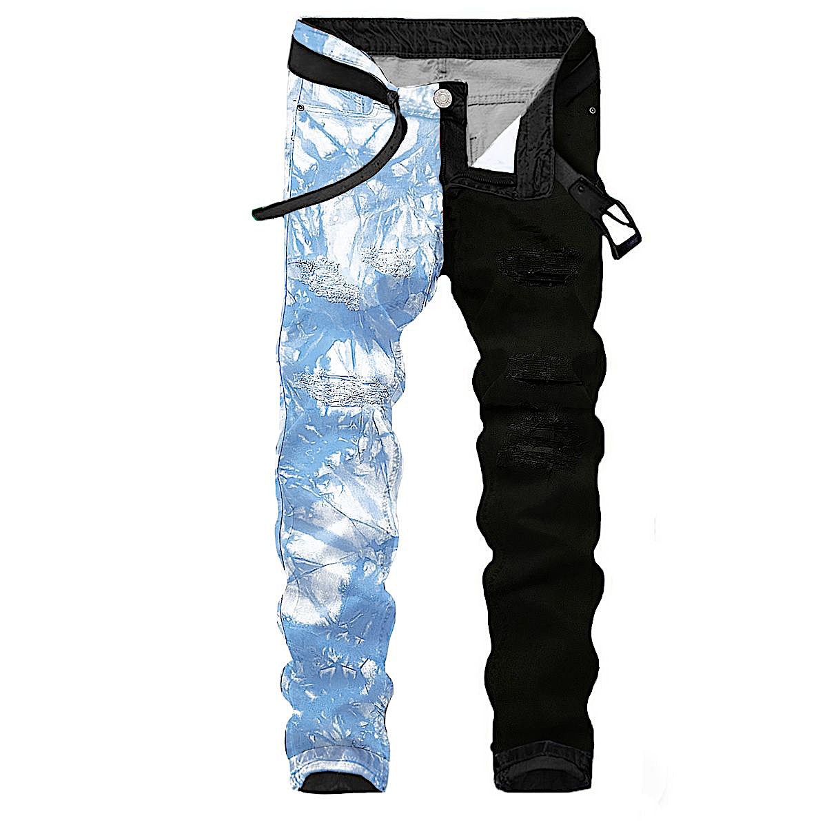 Skinny Splice Tie Wash Jeans ⚡️ – GOTit